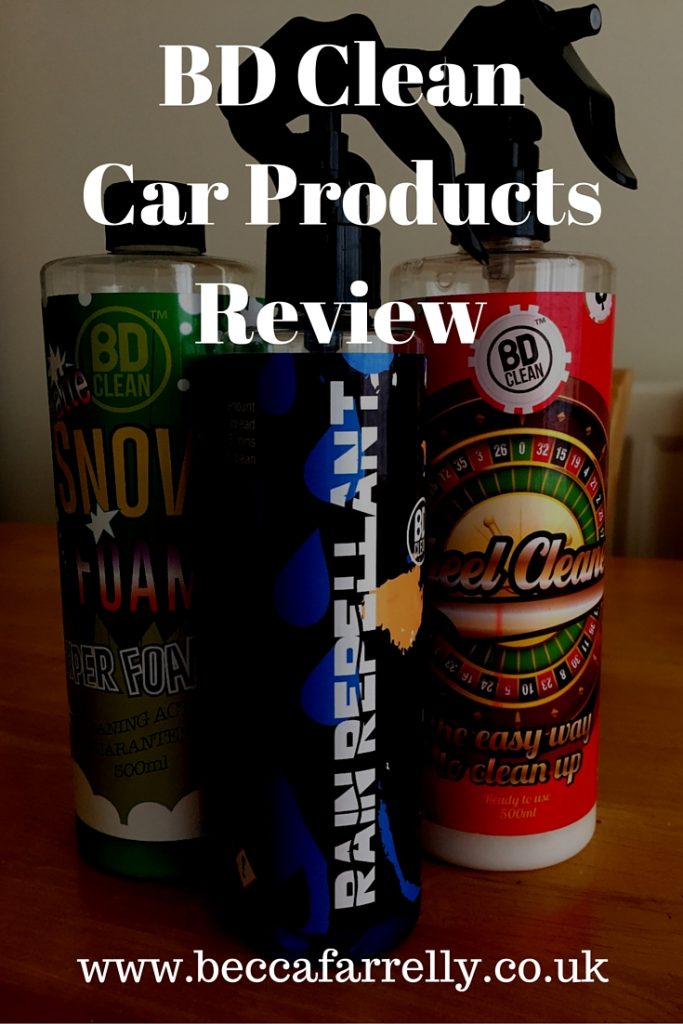 Cleaning the Car with BD Clean Car Products