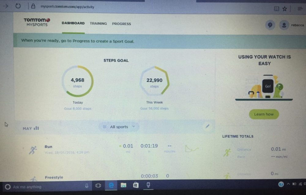 TomTom Spark Cardio + Music Fitness Tracker