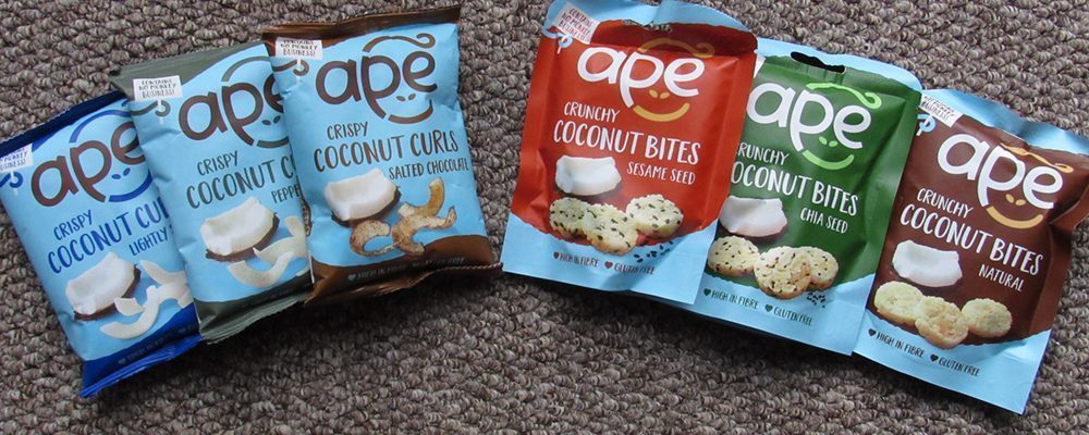 Happy Snacking with Ape Coconut Snacks! - beccafarrelly.co.uk
