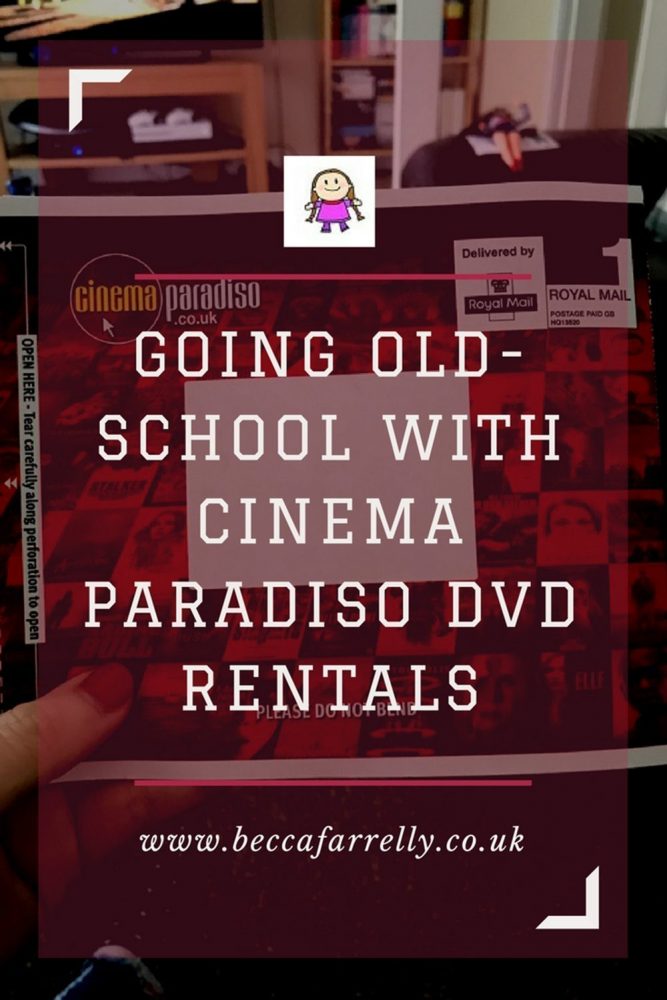 Going Old-School with Cinema Paradiso DVD Rentals
